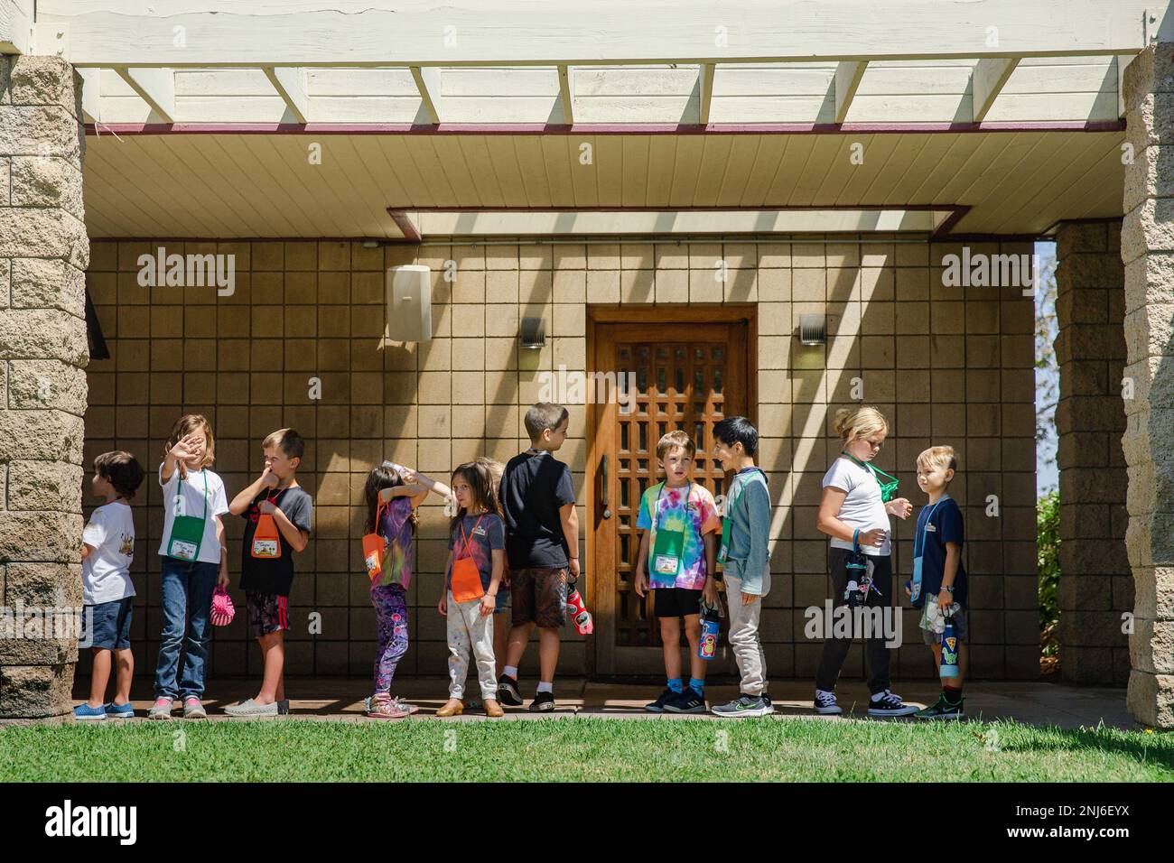 Students with Marine Corps Base Camp Pendleton’s Vacation Bible School ...