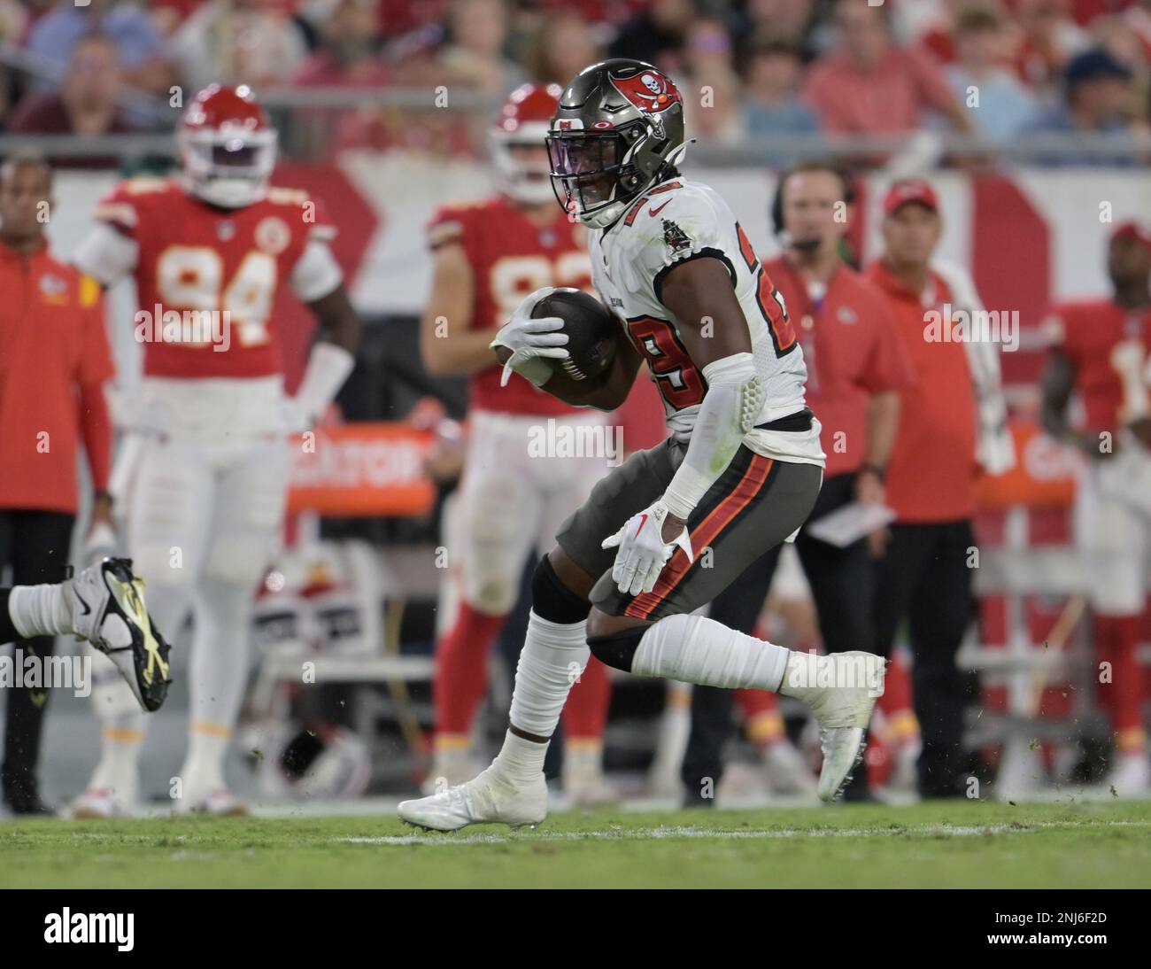 TAMPA, FL - OCTOBER 02: Tampa Bay Buccaneers Running Back Rachaad White ...