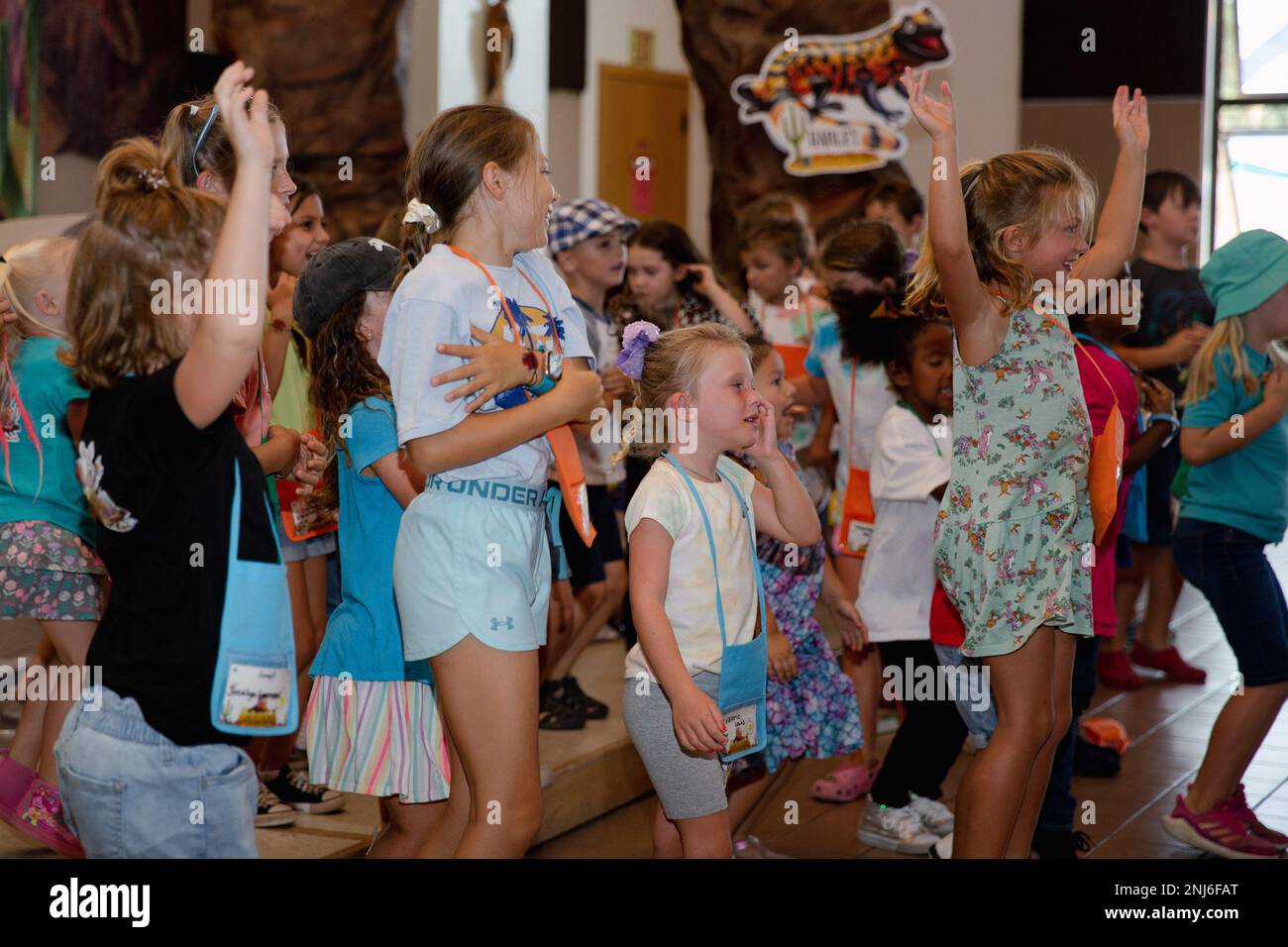 Students with Marine Corps Base Camp Pendleton’s Vacation Bible School ...