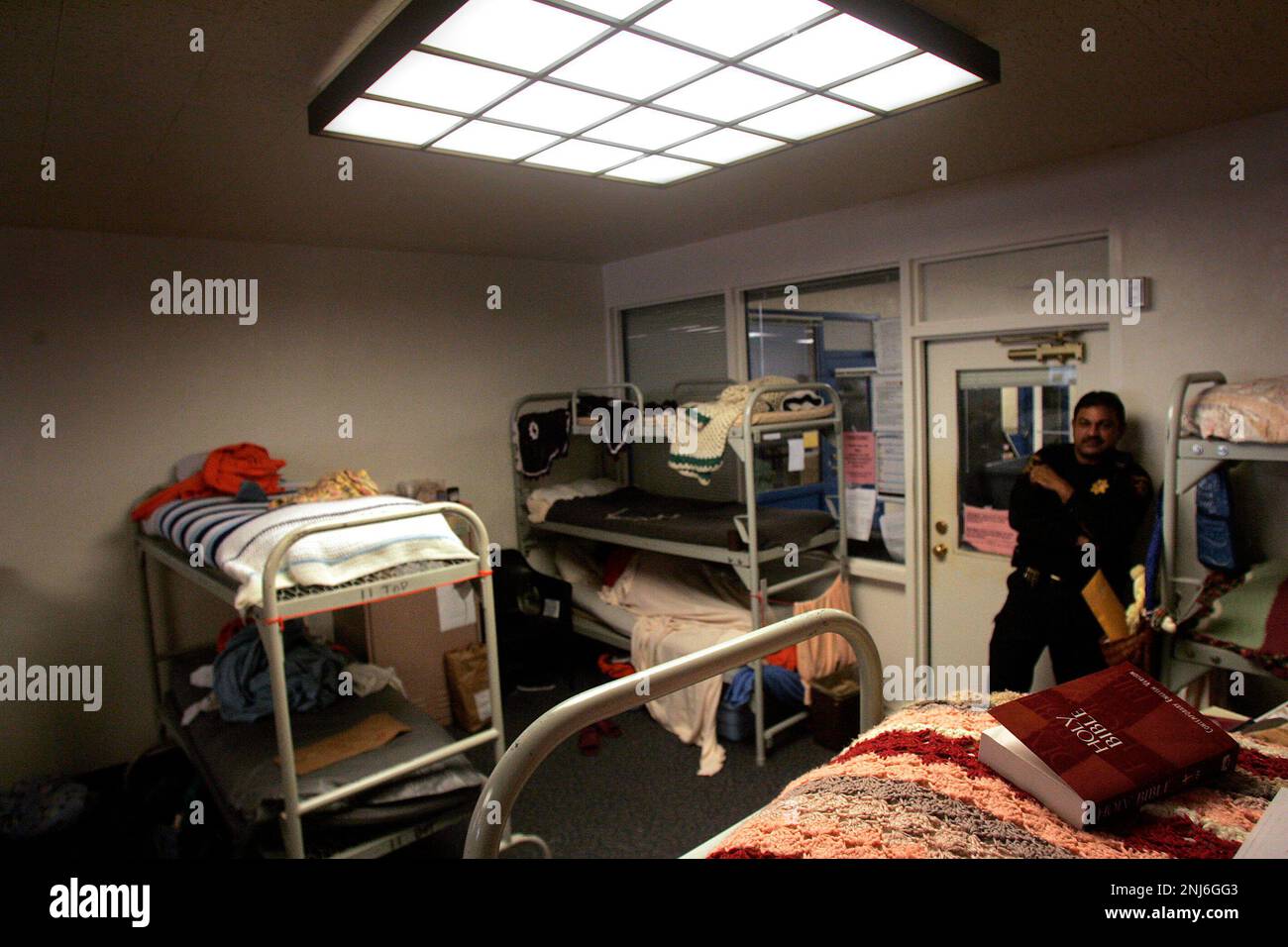 JAIL 064 LH.JPG An area of a dormitory style cell where about 40 ...