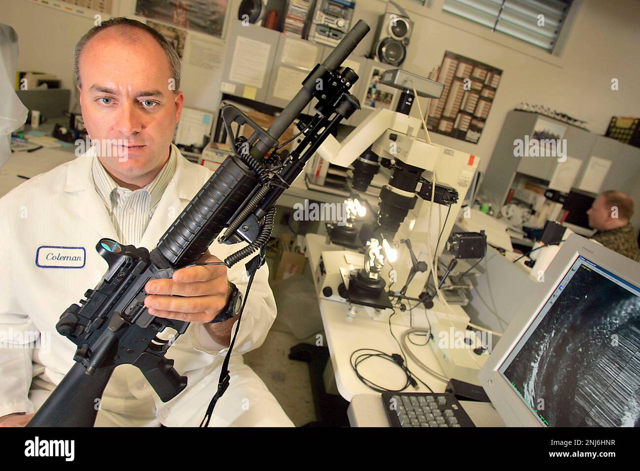 NEVIUS13 051 LH.JPG Chris Coleman is a criminalist at the Contra Costa ...