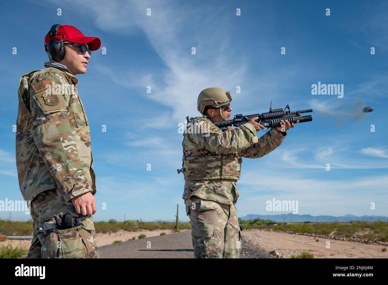 Reserve Citizen Airmen of 944th Fighter Wing Security Forces train and ...