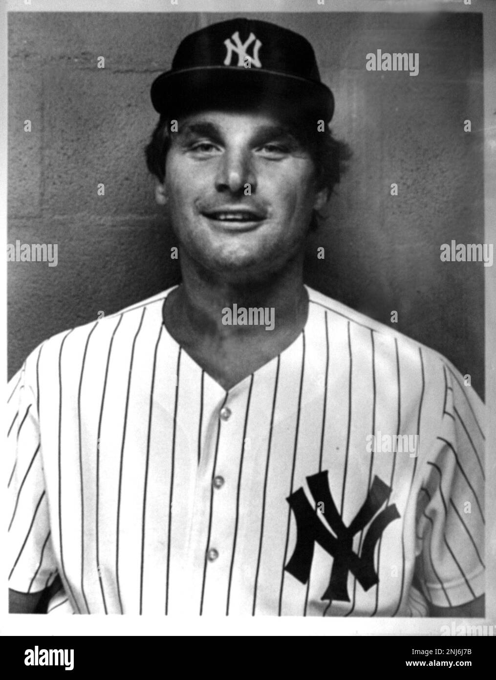 Copy picture of Stefan Wever when he was a pitcher for the New York ...