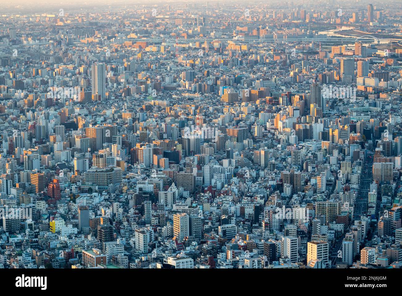 Tokyo from above hi-res stock photography and images - Alamy