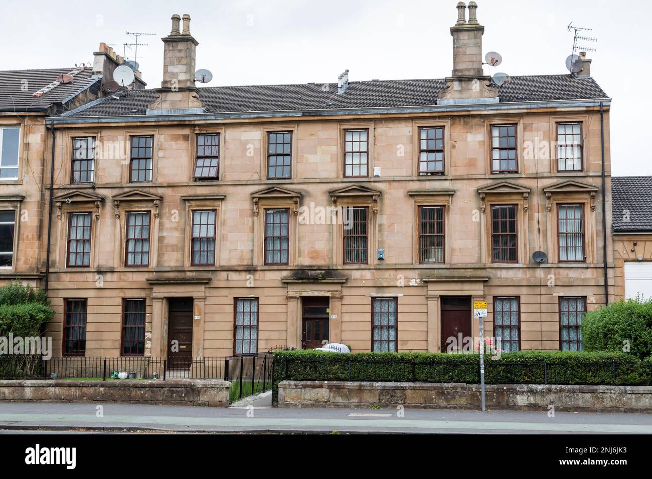 Tenement house glasgow scotland hi-res stock photography and images - Alamy