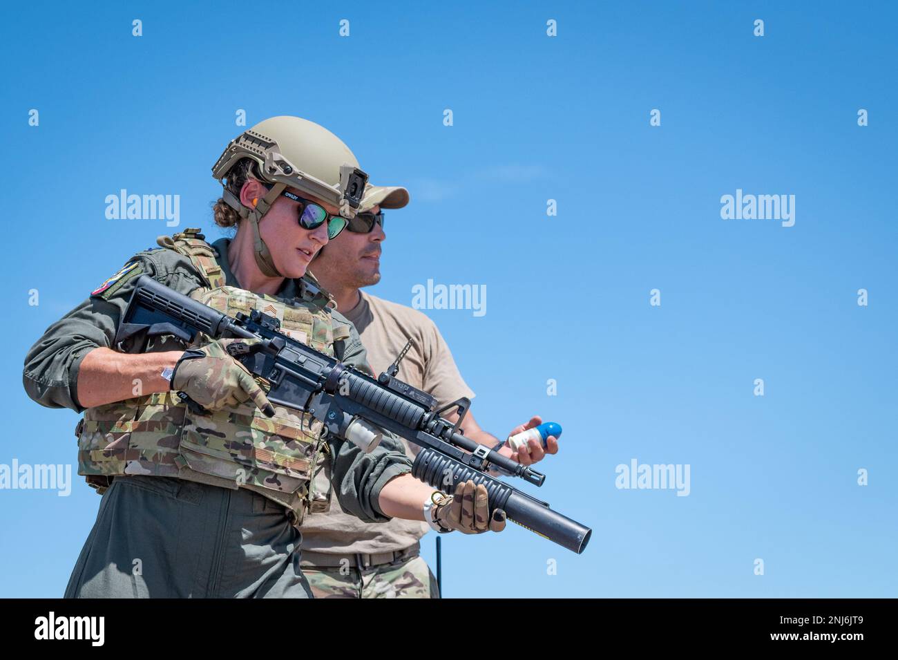 Col. Trena Savageau, 944th Fighter Wing Vice Commander, receives ...