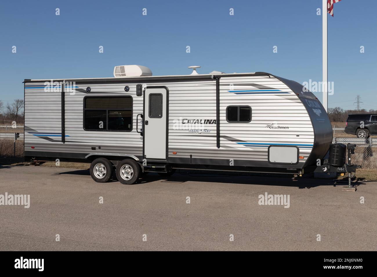 Indianapolis - Circa February 2023: Catalina Trailblazer Travel Trailer ...