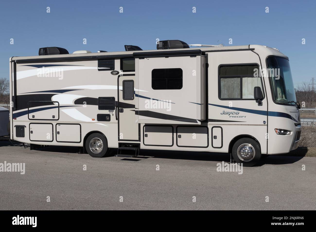 Indianapolis - Circa February 2023: Jayco Precept RV. Jayco is part of ...