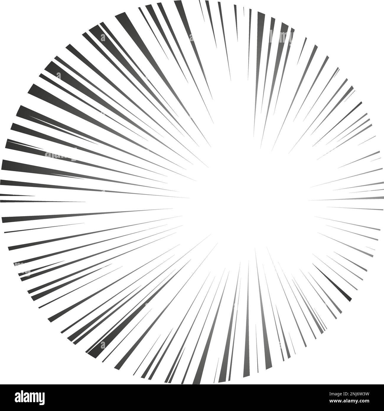 Manga radial action speed lines for comic effect Stock Vector Image ...