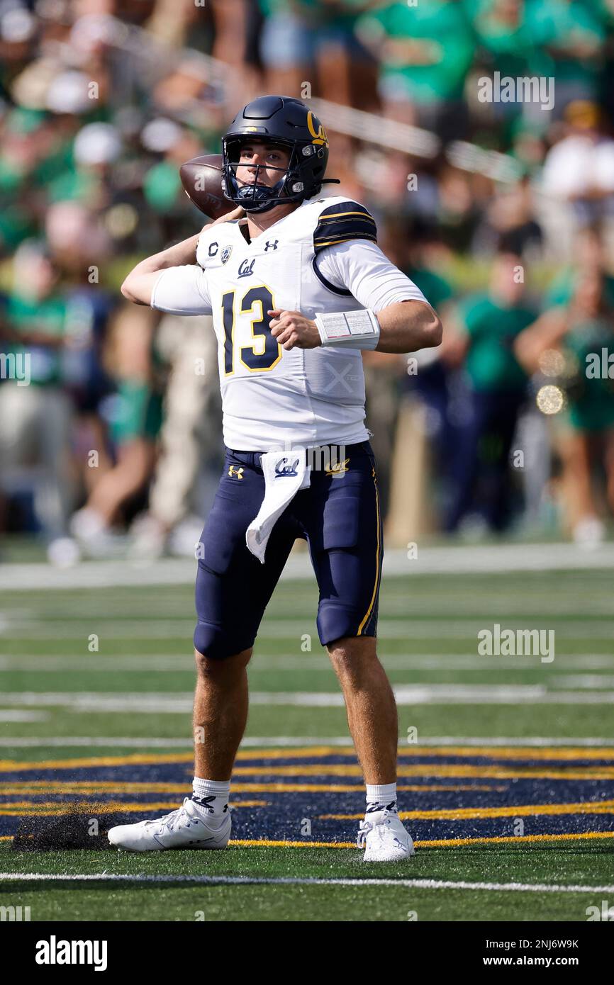 SOUTH BEND, IN - SEPTEMBER 17: California Golden Bears quarterback Jack ...
