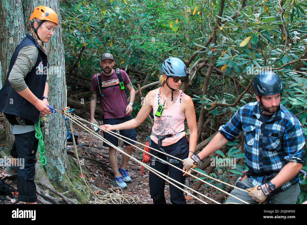 Hawk Ventures Wilderness EMS Externs, Emily Hillmer and Dr. Kara ...