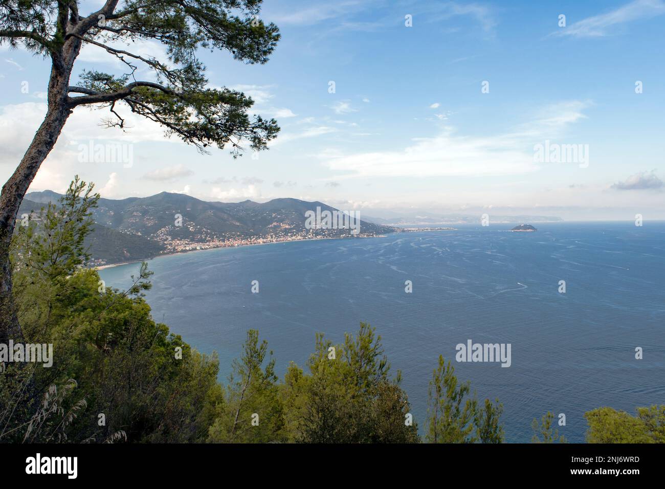 Alassio panorama hi-res stock photography and images - Alamy