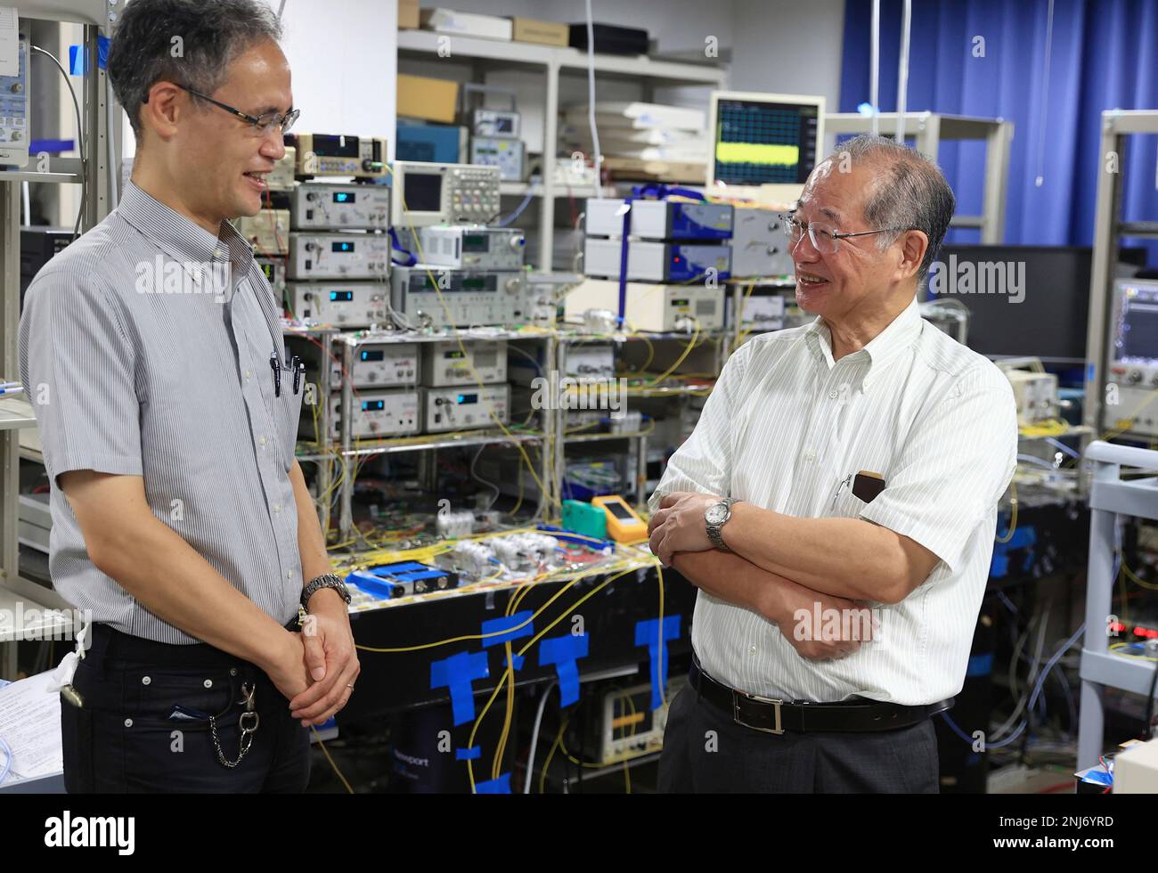 Masataka Nakazawa, Japanese physicist who belongs to Tohoku University ...