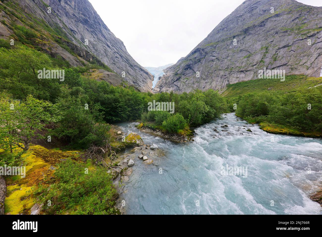 Glacier hiking briksdal glacier hi-res stock photography and images - Alamy