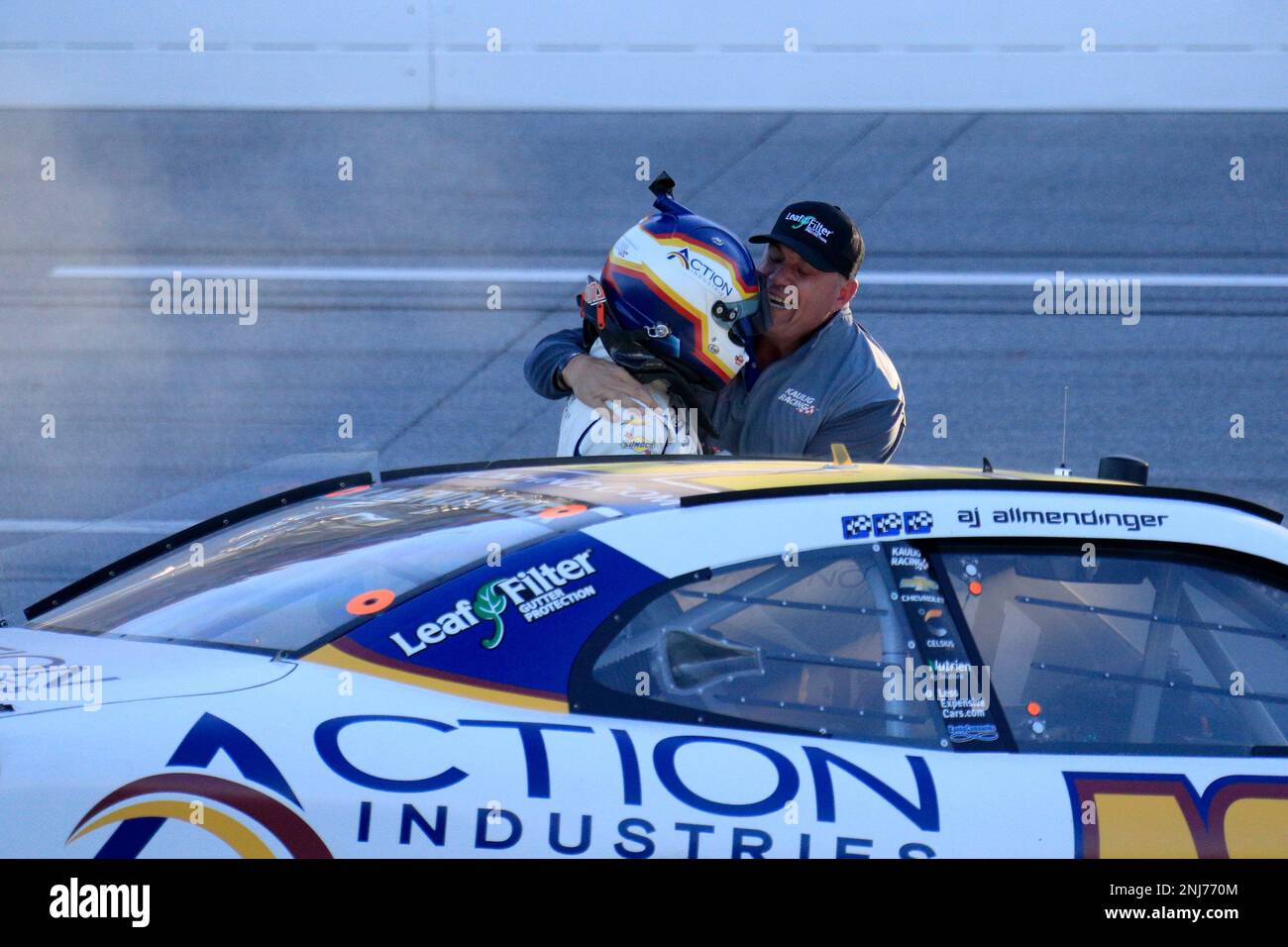 TALLADEGA, AL - OCTOBER 01: A J Allmendinger (#16 Kaulig Racing Action ...