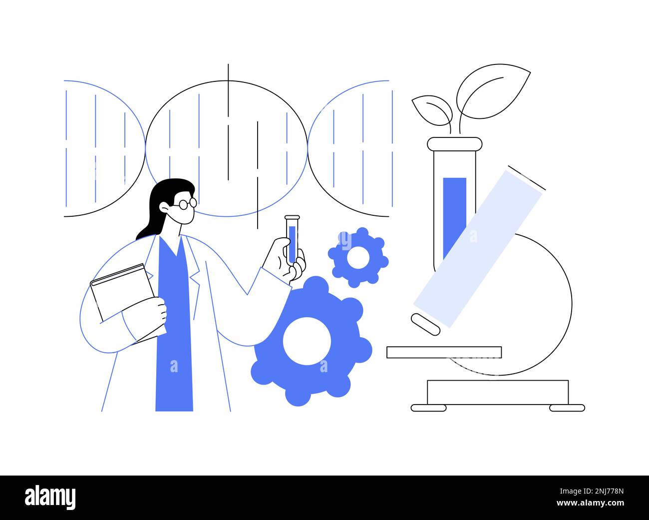 Biotechnology abstract concept vector illustration Stock Vector Image ... Biotechnology abstract concept vector illustration Stock Vector Image ...