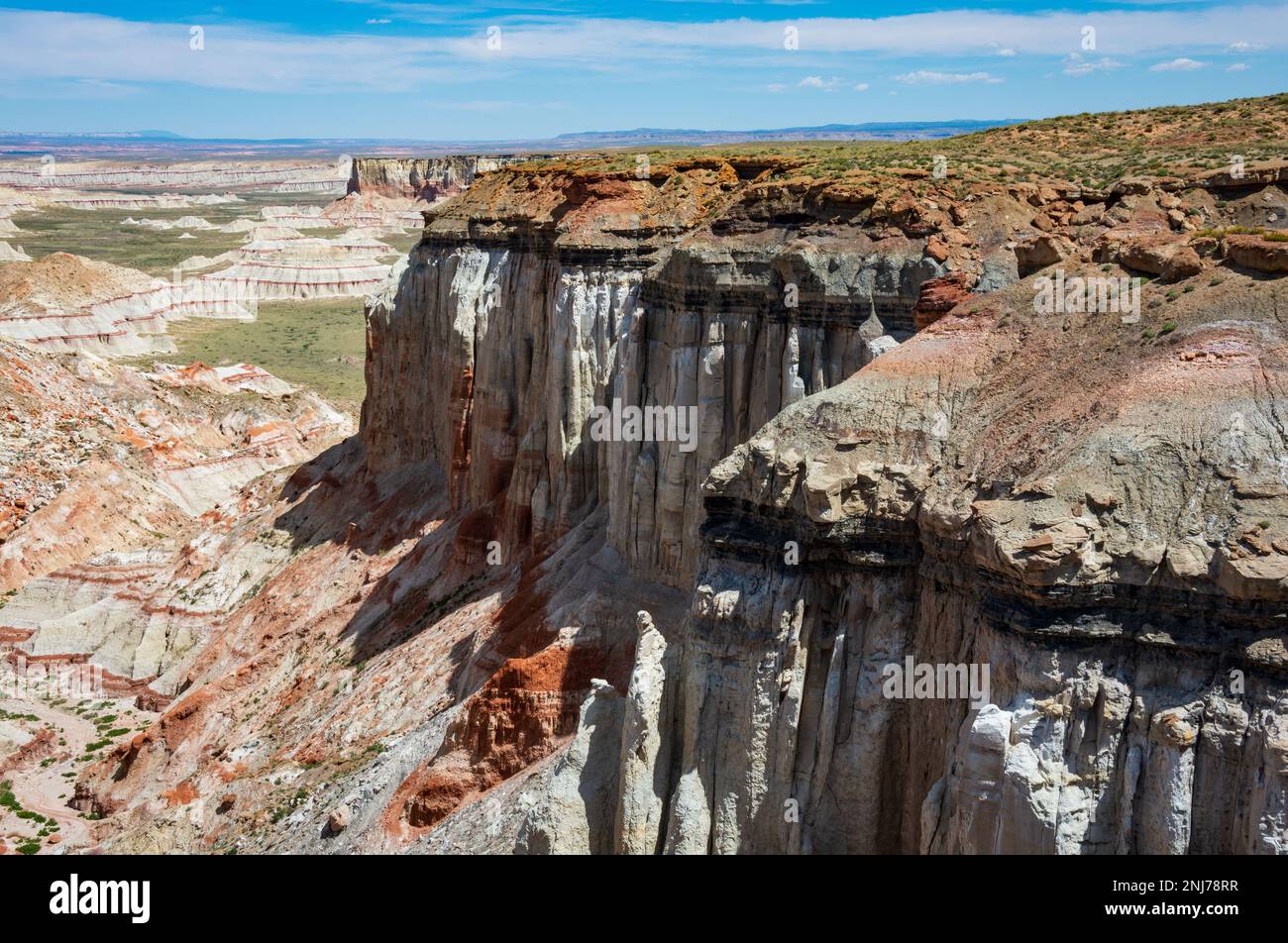 Rugged Cliffs at Coal Mine Canyon Stock Photo - Alamy