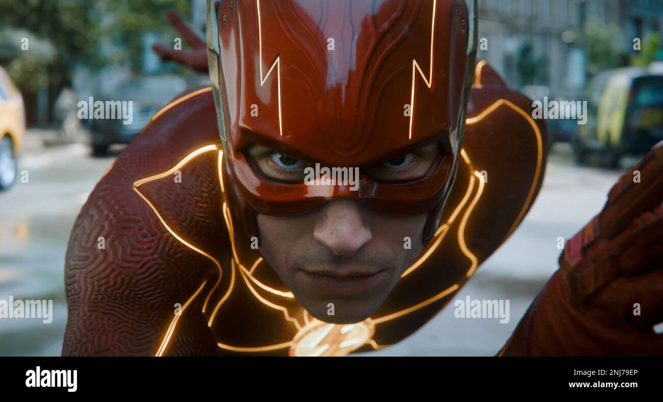 The Flash Ezra Miller Stock Photo - Alamy