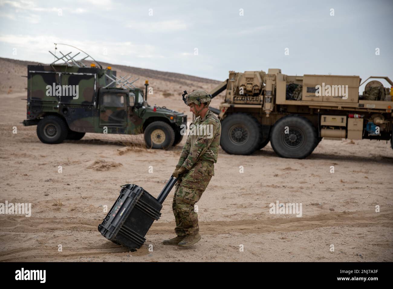 A Soldier assigned to 2nd Armored Brigade Combat Team, 1st Infantry ...