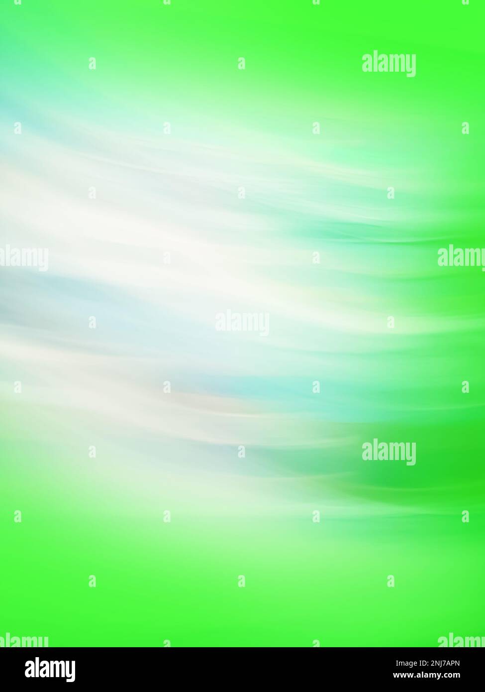 Abstract gradient green blurred colorful background. Vibrant green ...