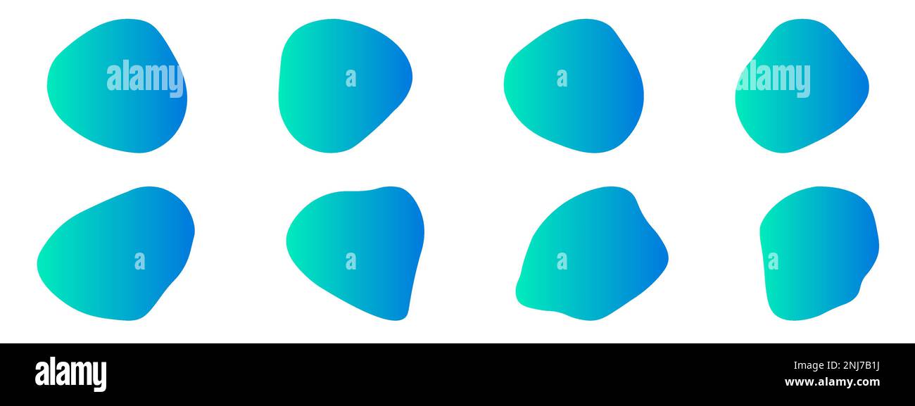 Organic blobs Cut Out Stock Images & Pictures - Alamy