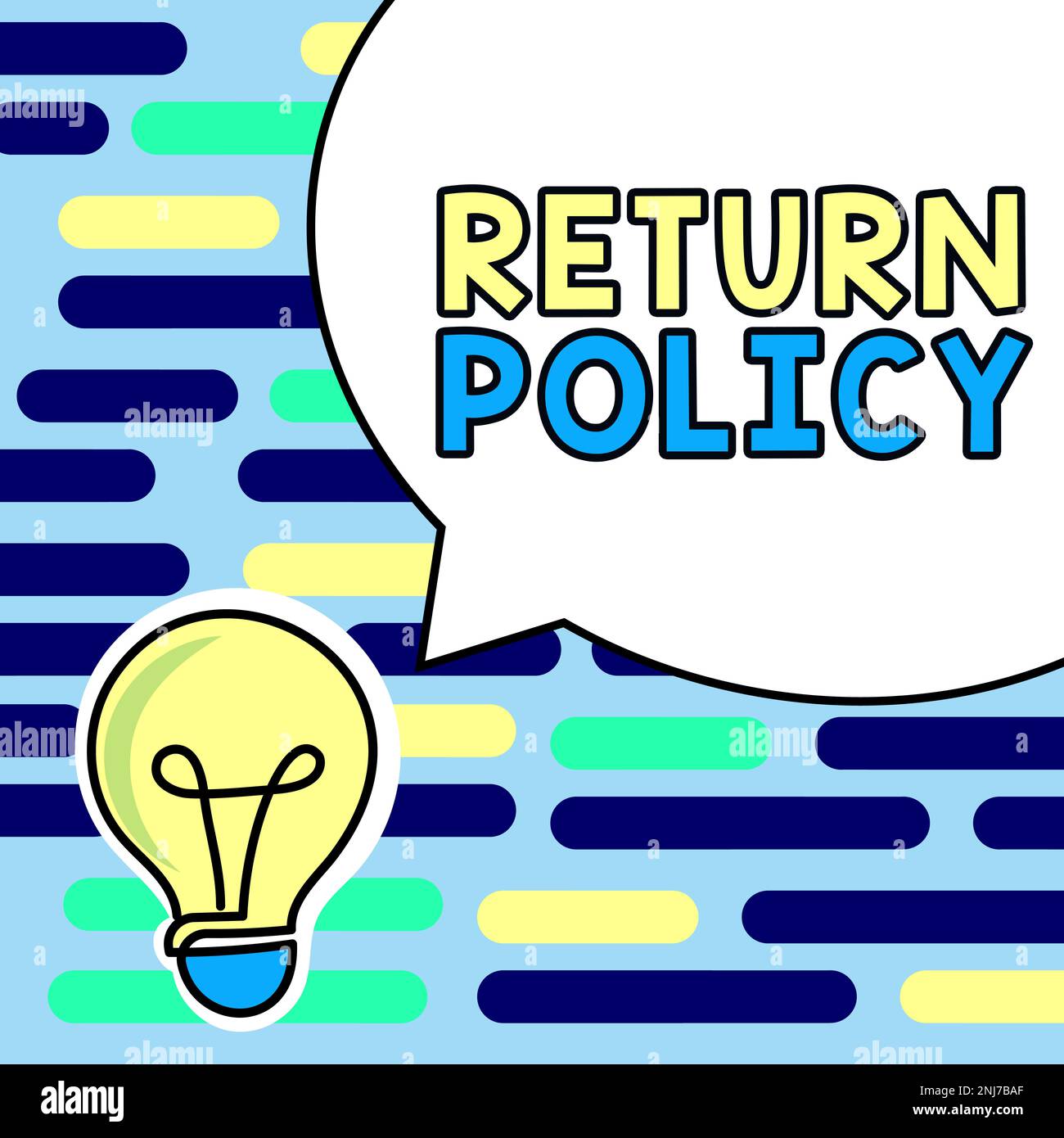 Text showing inspiration Return Policy, Business idea Tax Reimbursement ...