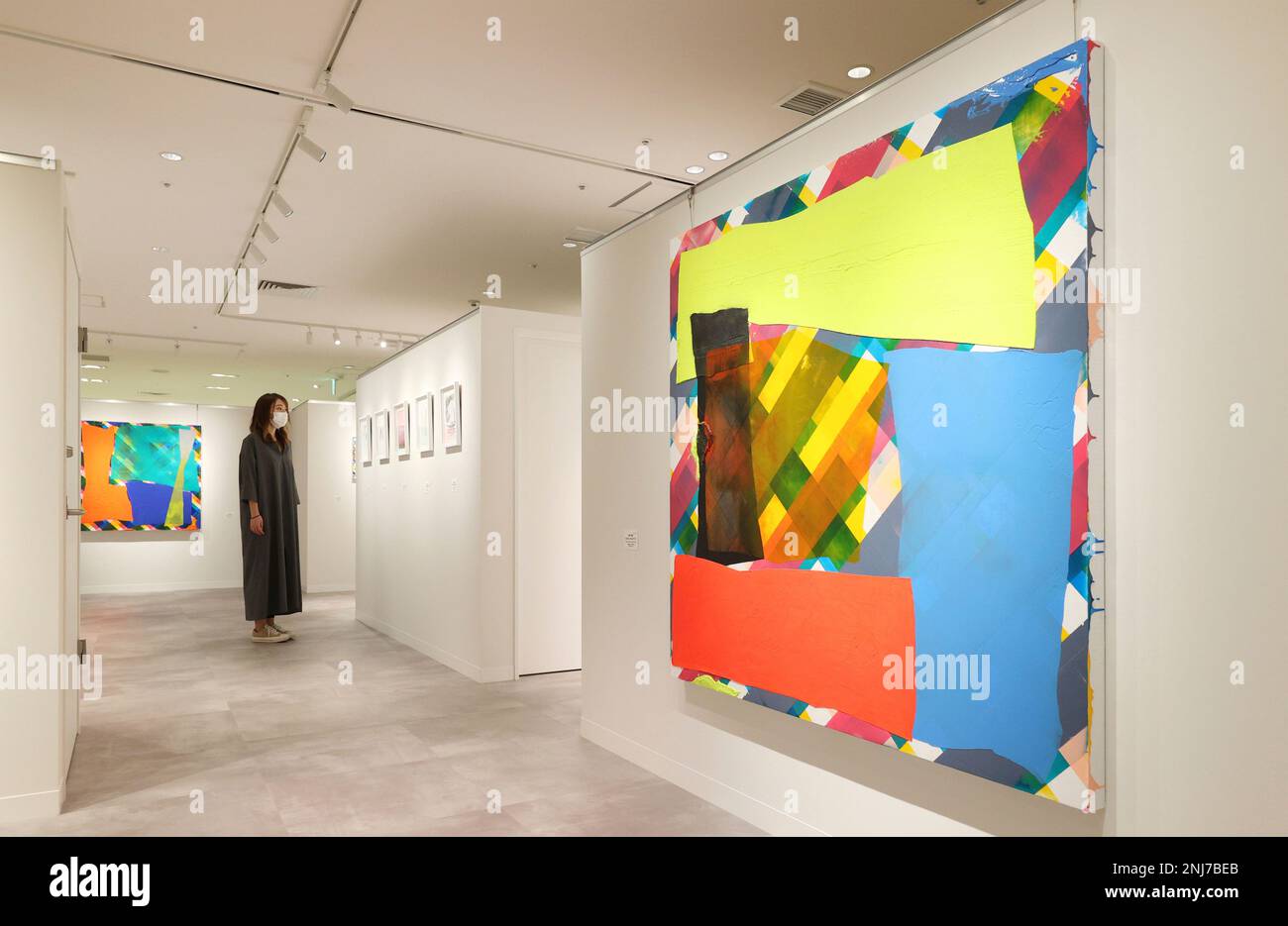 Art Gallery Umeda handles works which are created by young artists at a ...