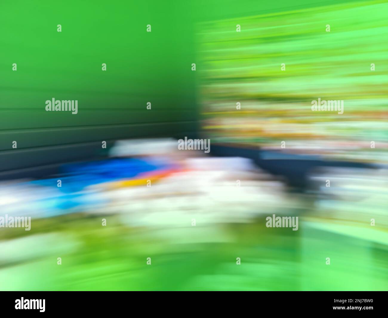 Blur large selection of dry organic seeds and a weighing scale at an ...