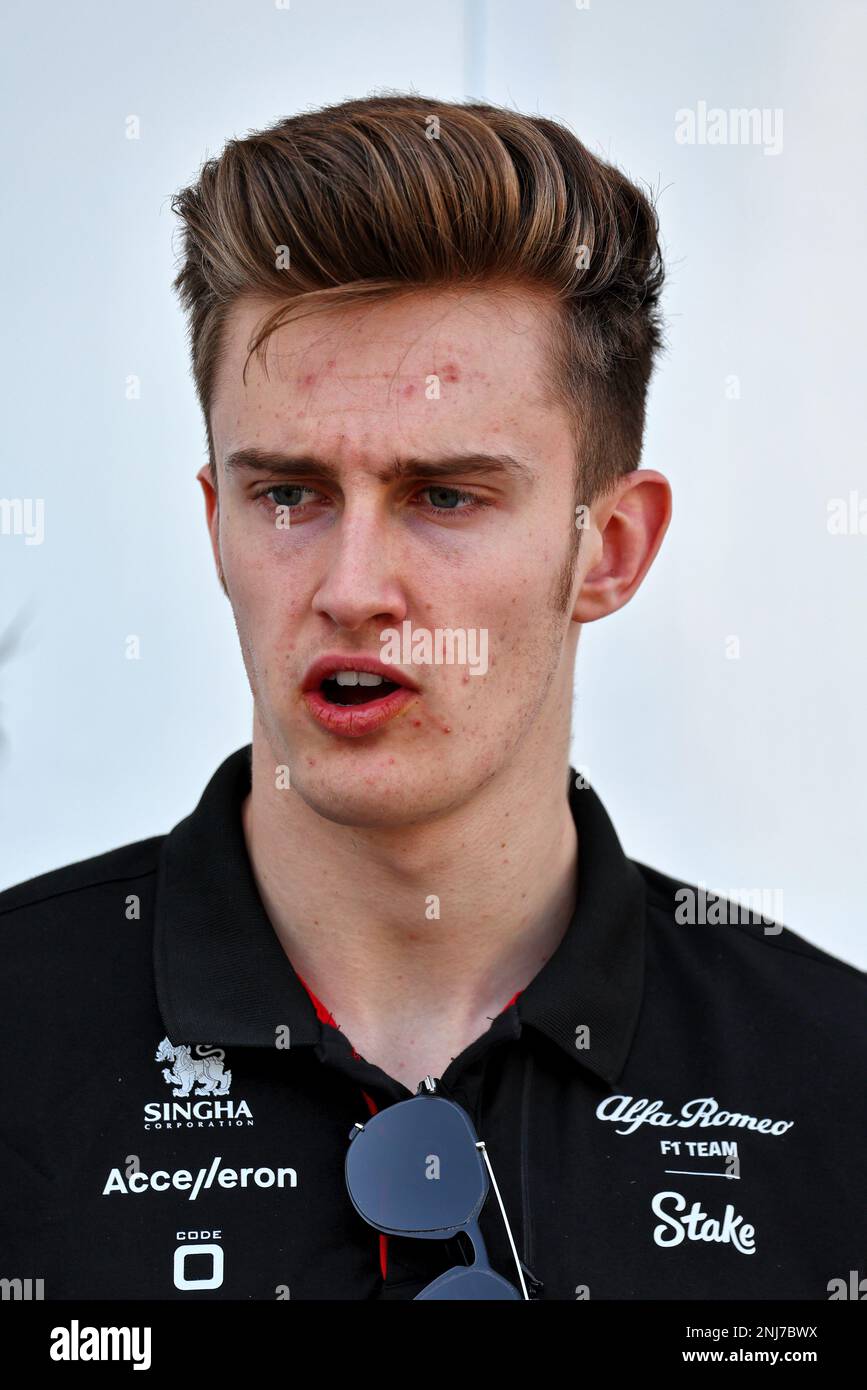 Sakhir, Bahrain. 22nd February 2023. Theo Pourchaire (FRA) Alfa Romeo ...