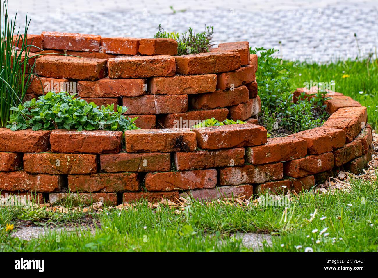 Surrounded by red brickwork hi-res stock photography and images - Alamy