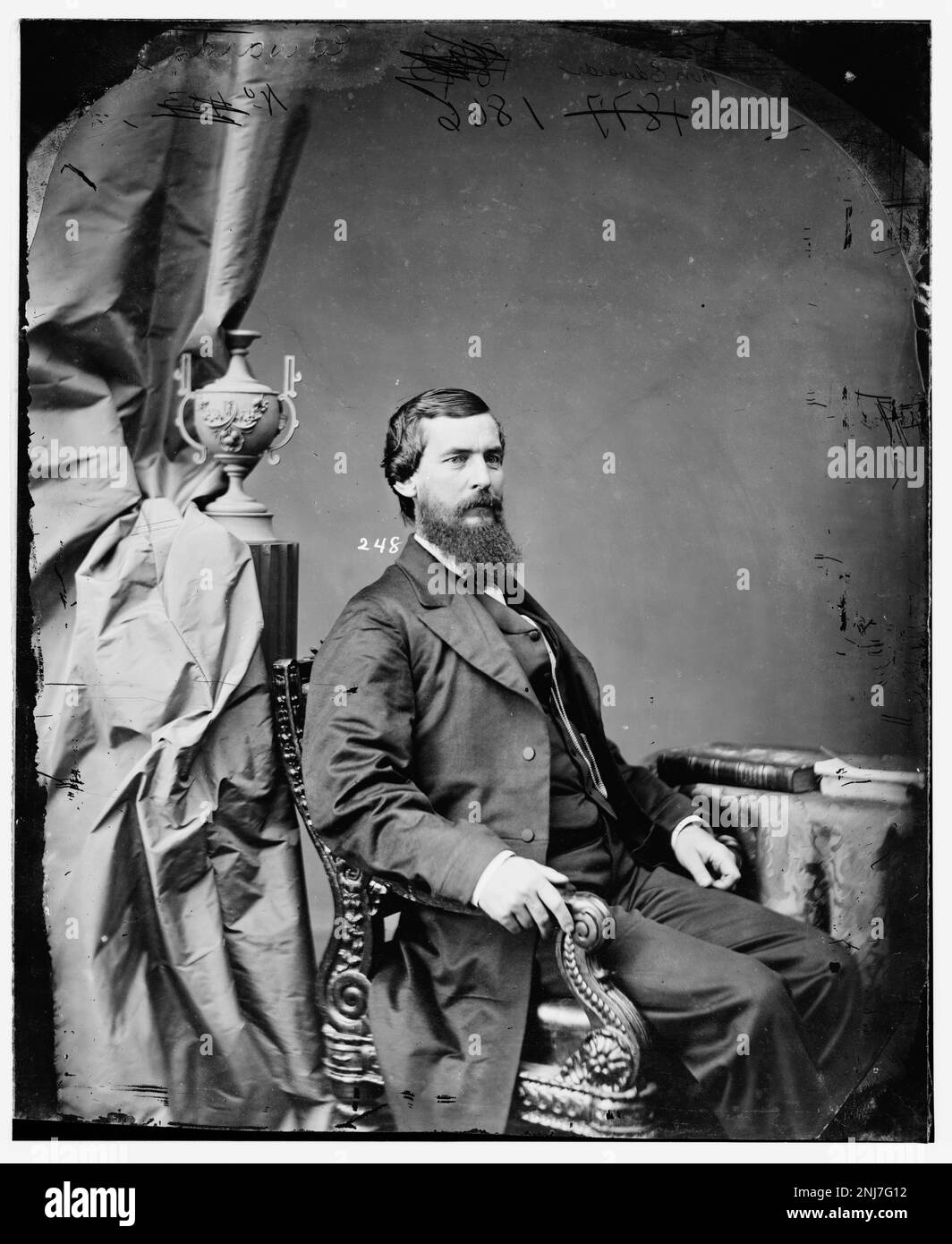 Portrait of Honorable Edwards, a 19th-century political figure ...