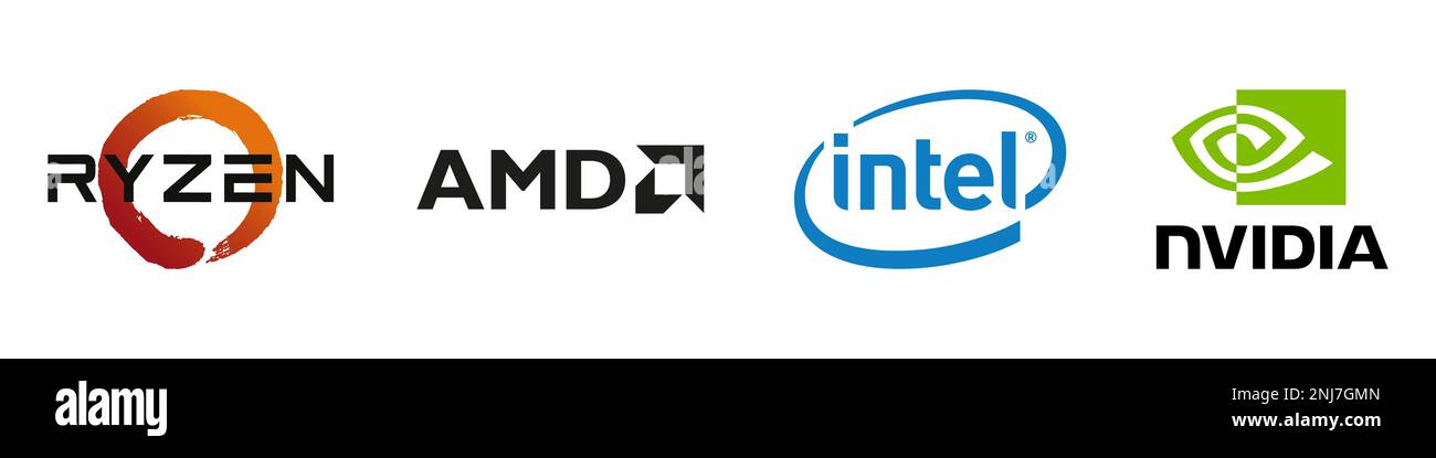 Hardware manufacturer intel Cut Out Stock Images & Pictures - Alamy