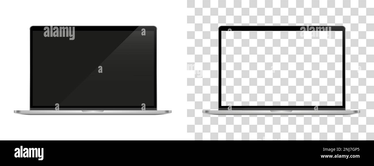 Mackbook pro realistic laptop Stock Vector Image & Art - Alamy