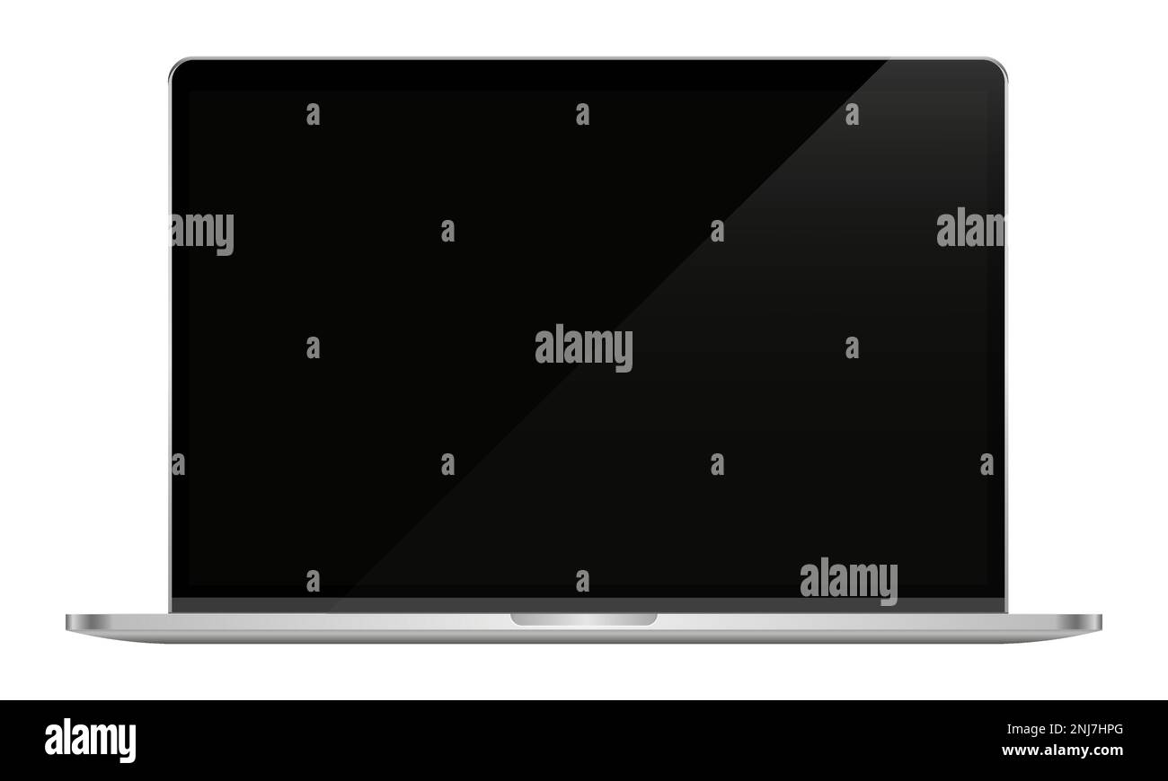 Mackbook pro realistic laptop Stock Vector Image & Art - Alamy