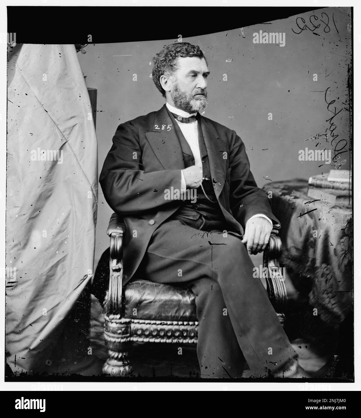 Portrait of Hon. Charles Daniel Drake, a politician from Missouri, from ...