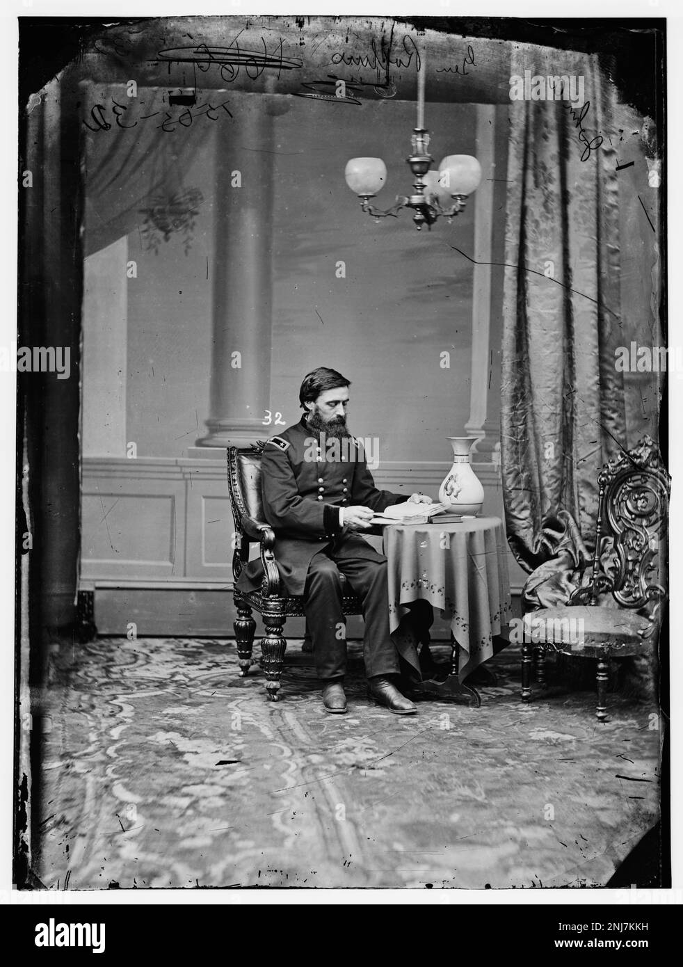 Photograph of General John A. Rawlins, U.S. Army officer during the ...