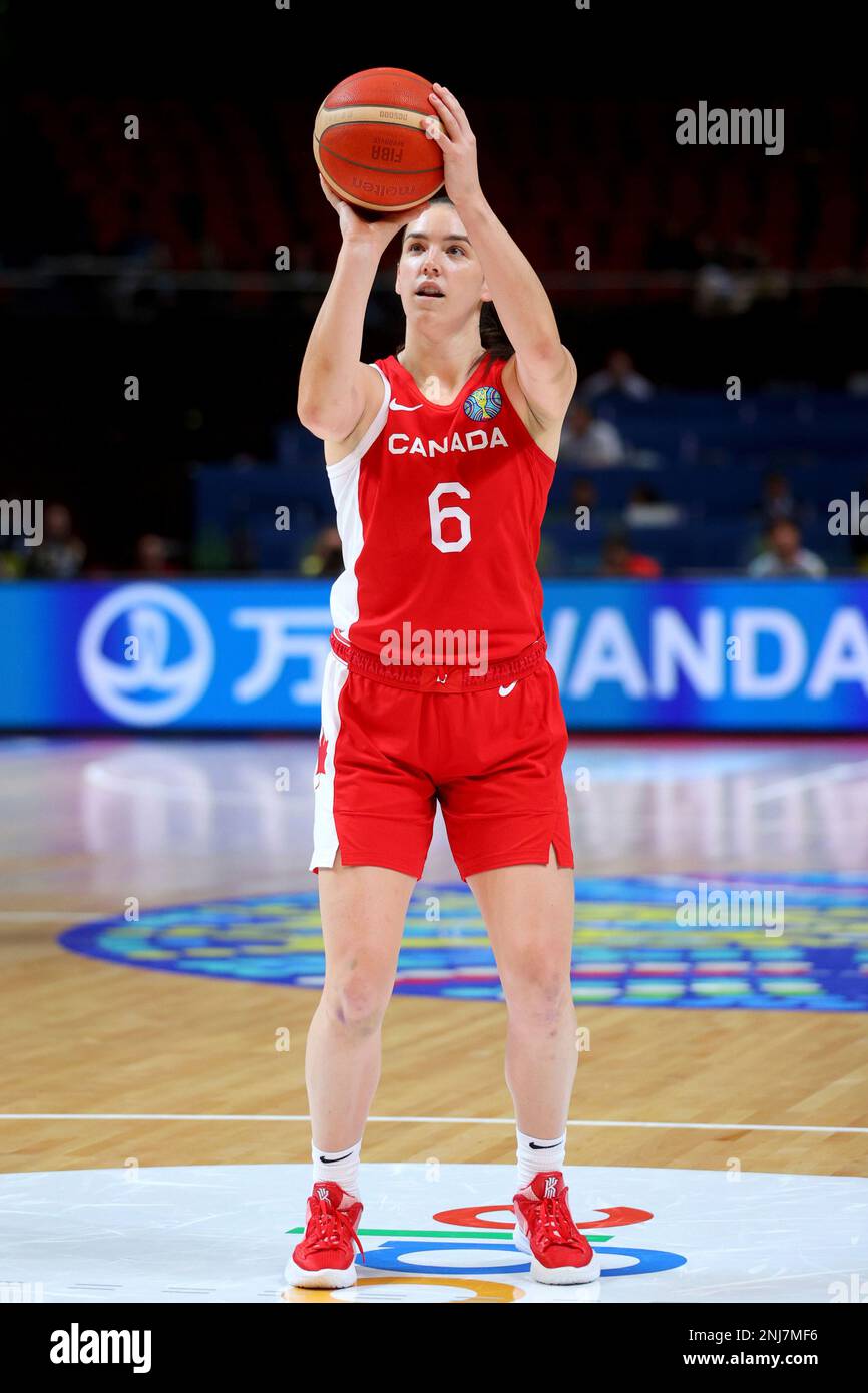 SYDNEY, AUSTRALIA - SEPTEMBER 29: Bridget Carleton of Canada takes a ...