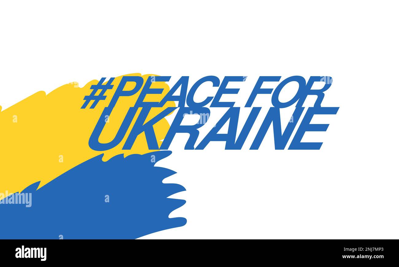 Ukraine flag brush style background with stripes Stock Vector Image ...