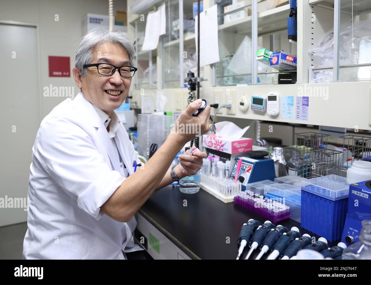 Masato Hasegawa, the Head of Department of Brain and Neurosciences in Tokyo Metropolitan ...