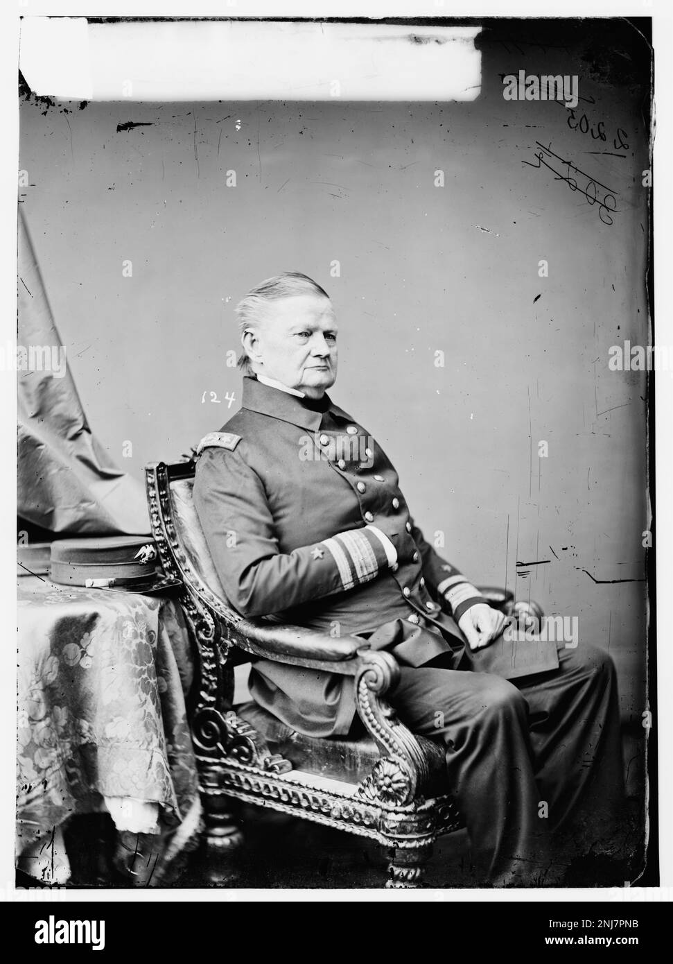 Portrait of Admiral Smith, U.S. Navy, from the Library of Congress ...