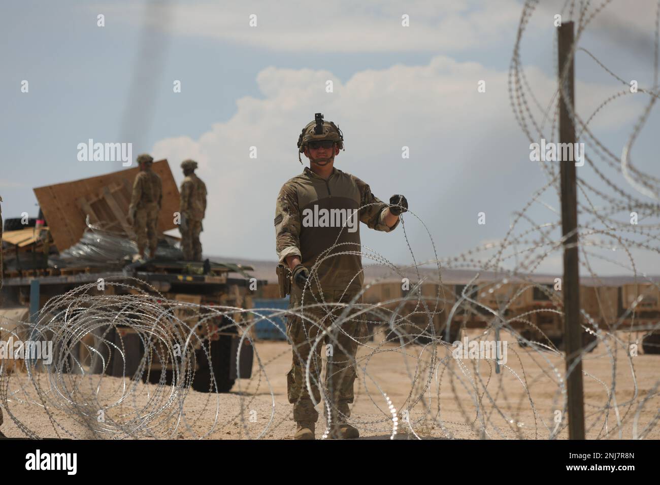 U.S. Soldiers assigned to 299th Brigade Support Battalion, 2nd Armored ...