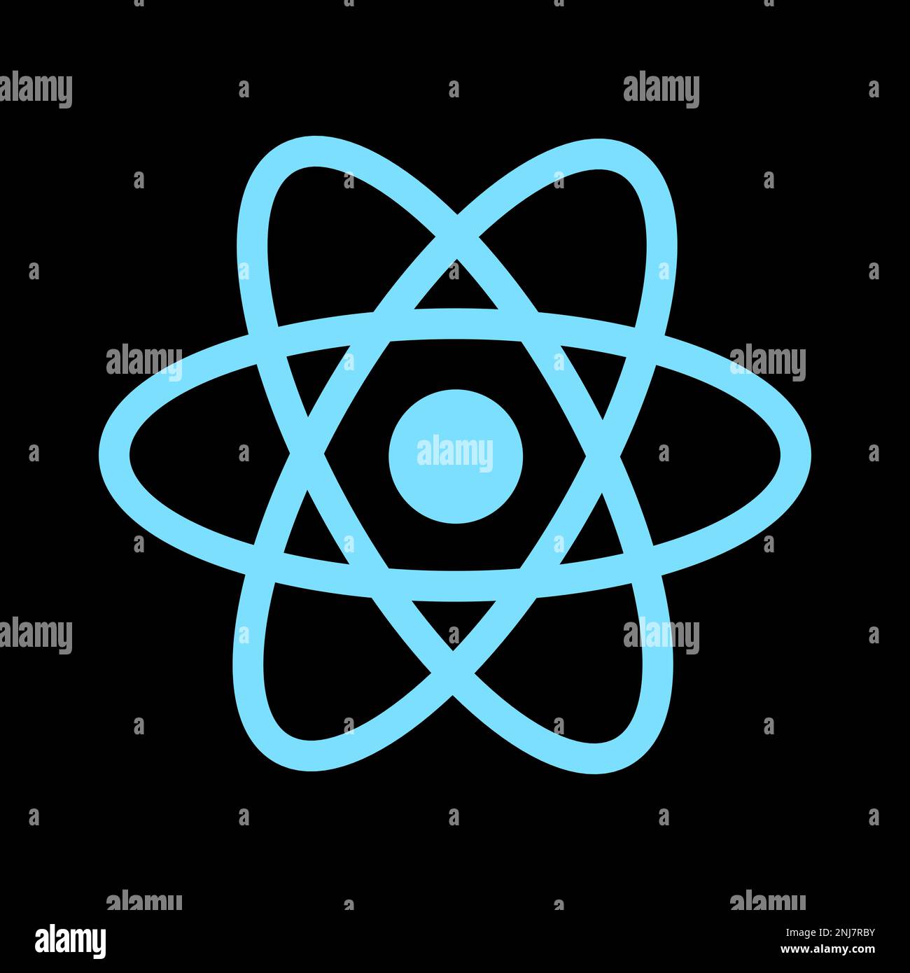 Vector illustration of an icon of the React programming language Stock ... Vector illustration of an icon of the React programming language Stock ...