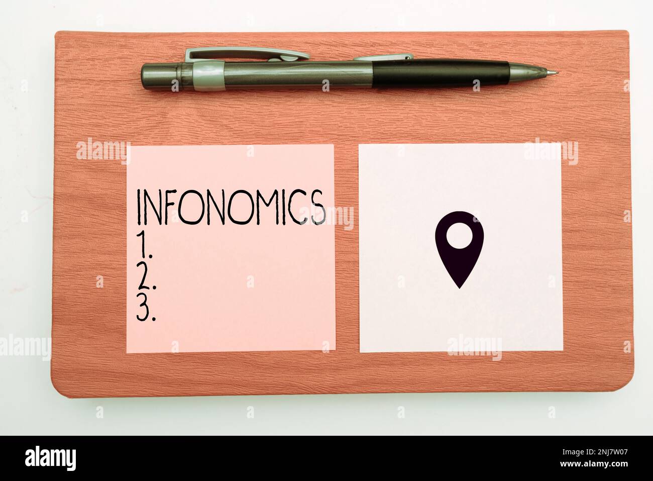 Text showing inspiration Infonomics, Word for visual image used to ...