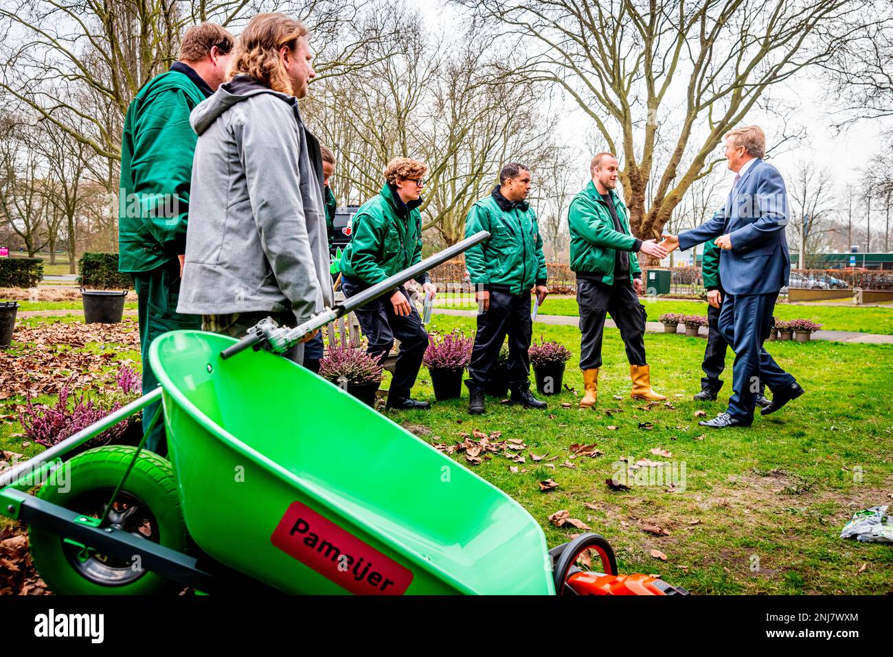 ROTTERDAM - 22/02/2023, ROTTERDAM - King Willem-Alexander of The ...