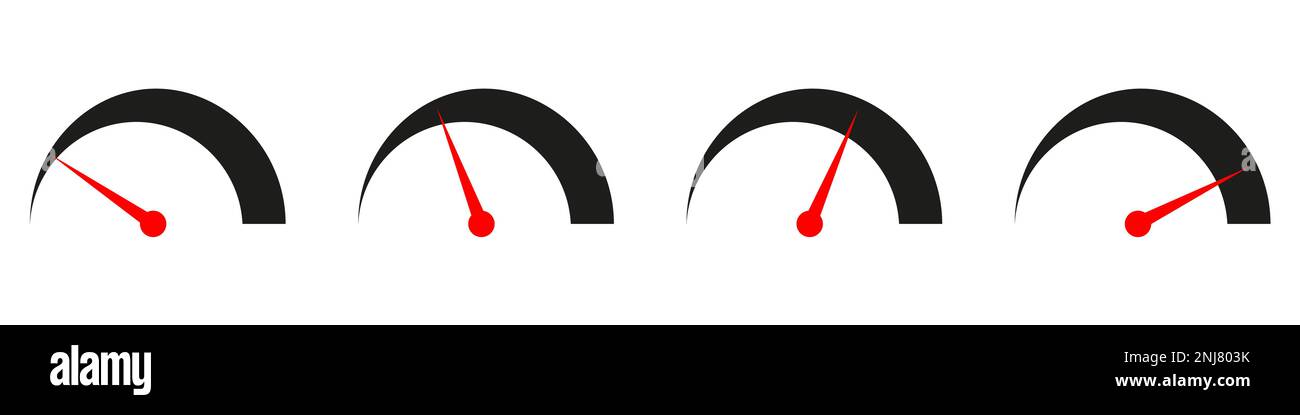 Speedometer, tachometer icon. Speed indicator sign. Internet car speed ...