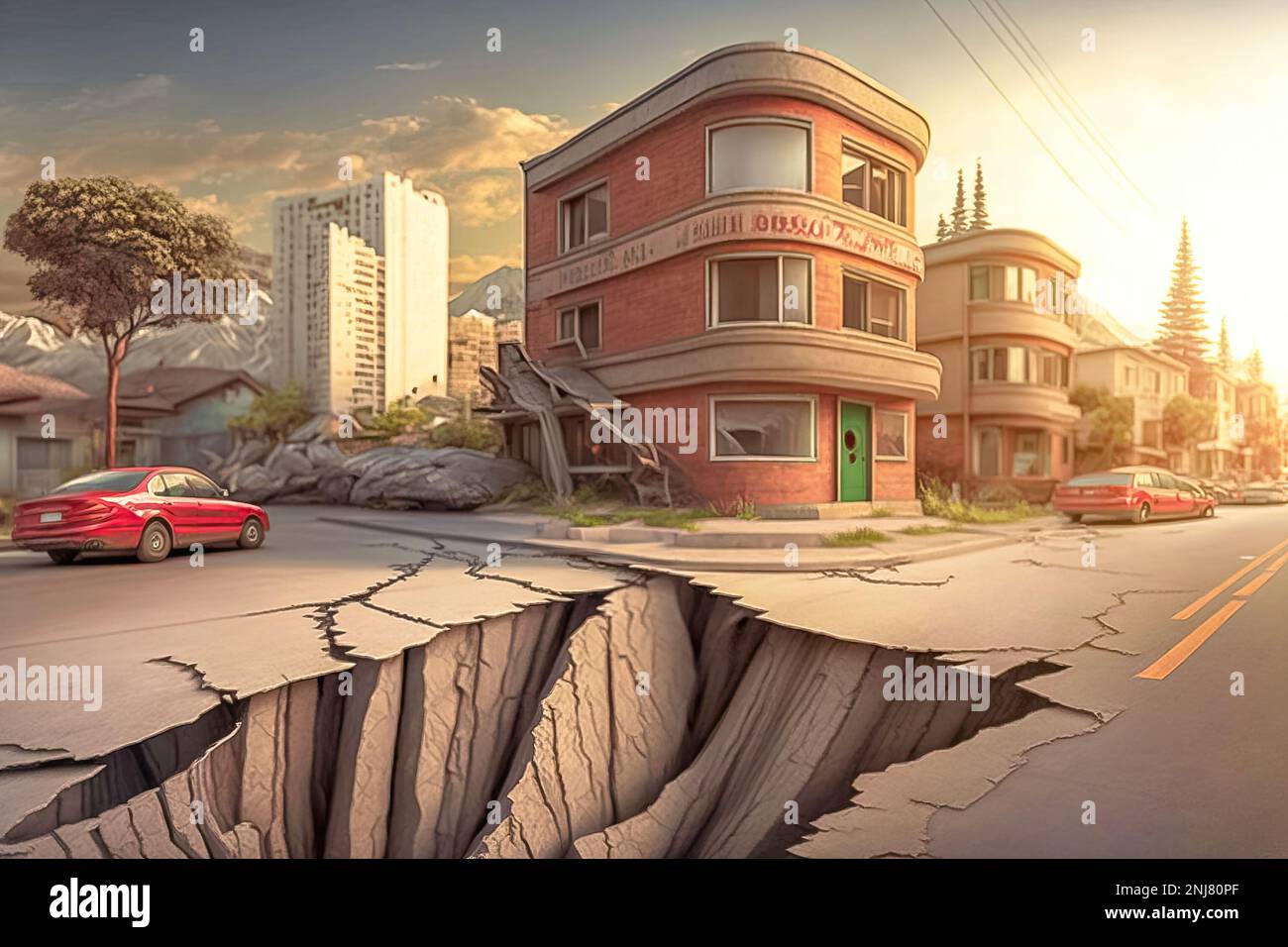 Richter scale seismographs hi-res stock photography and images - Alamy