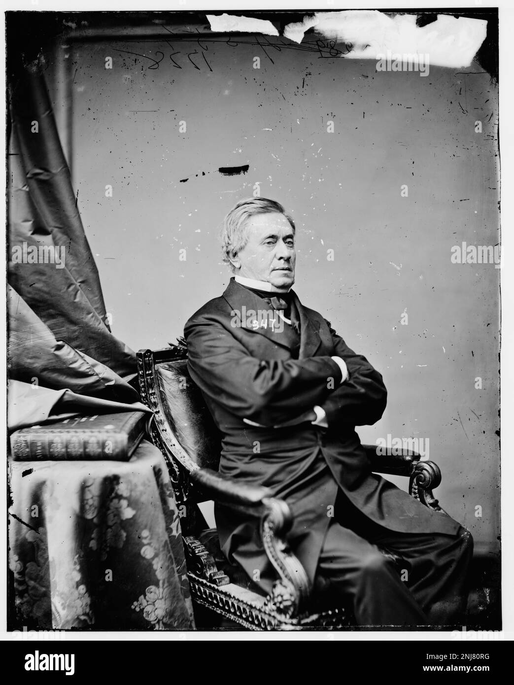 Portrait of Prof. Joseph Henry, an American scientist and the first ...
