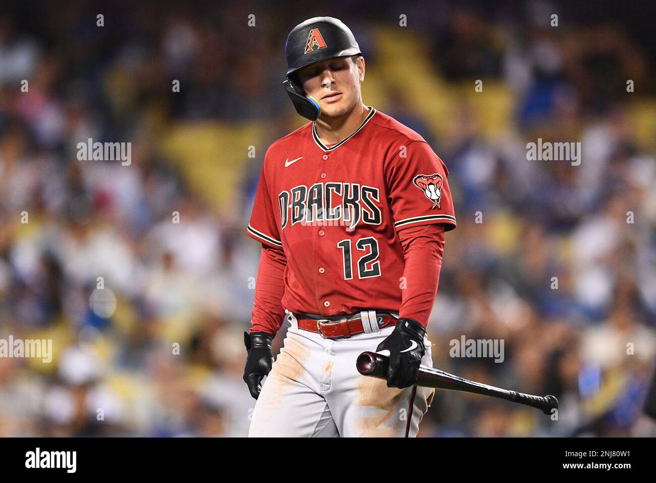 LOS ANGELES, CA - SEPTEMBER 21: Arizona Diamondbacks designated hitter ...