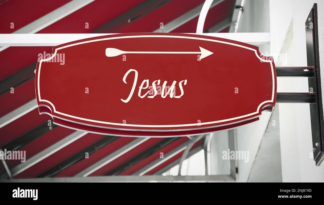 Jesus is the way to heaven hi-res stock photography and images - Alamy