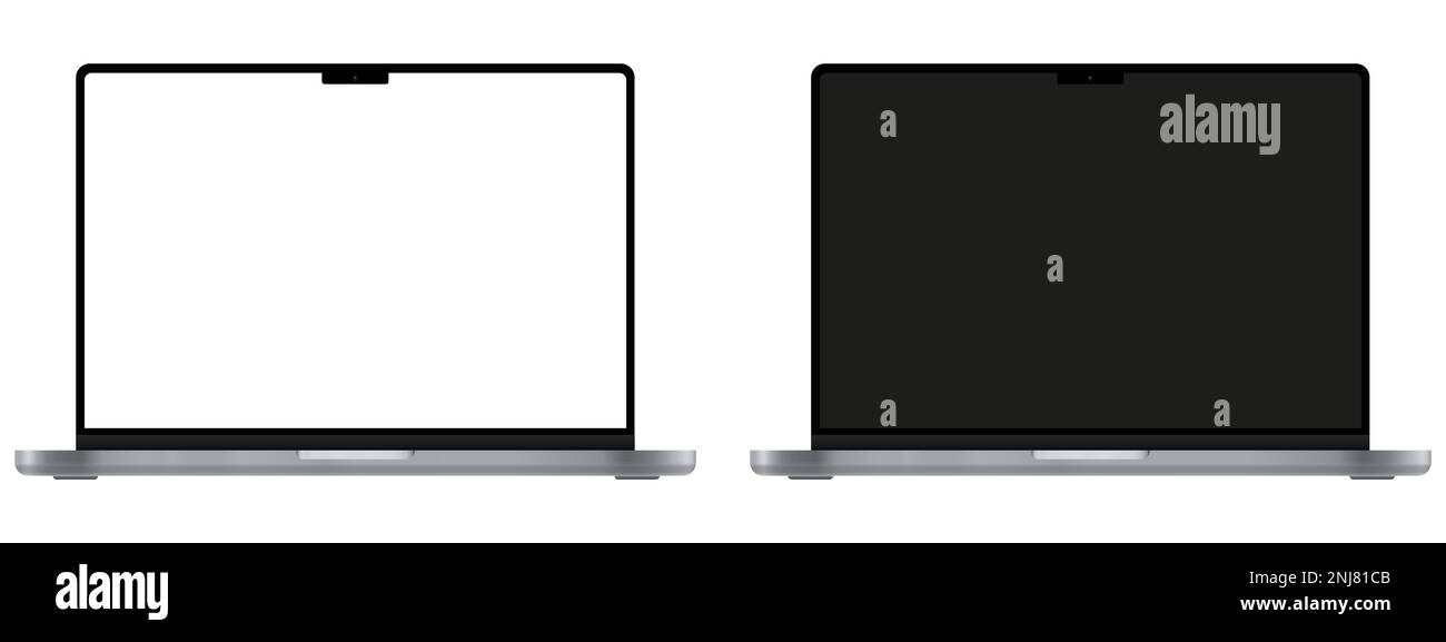 New MacBook Pro. Apple Macbook Pro 2021.Editorial vector illustration ...